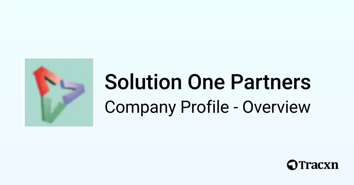 Solution One Partners - 2026 Company Profile & Competitors - Tracxn