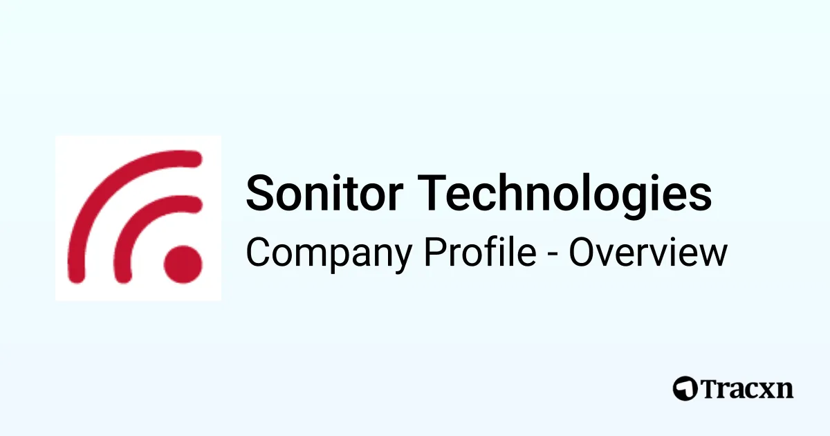 Sonitor Technologies - 2026 Company Profile, Funding, Competitors ...