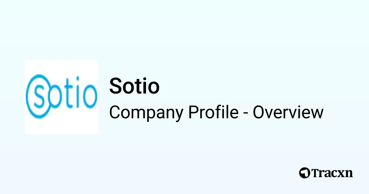 Sotio - 2025 Company Profile, Team, Competitors & Financials - Tracxn