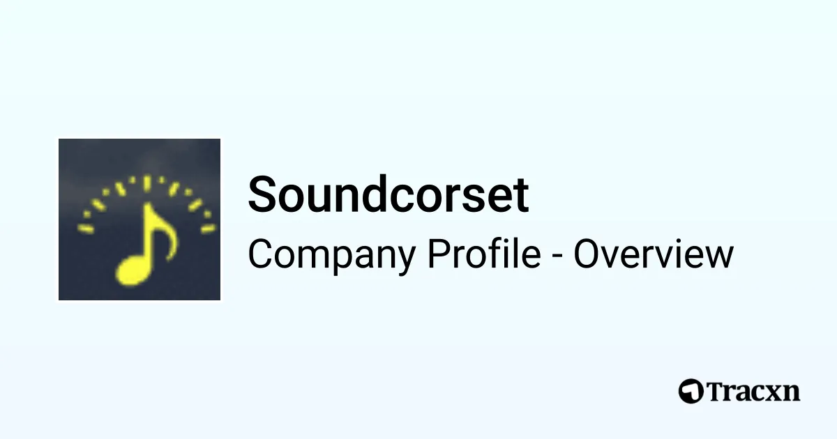 Soundcorset - 2025 Company Profile & Competitors - Tracxn