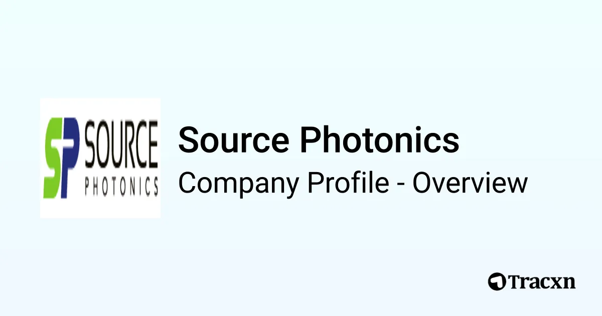 Source Photonics - 2026 Company Profile, Team, Funding & Competitors ...