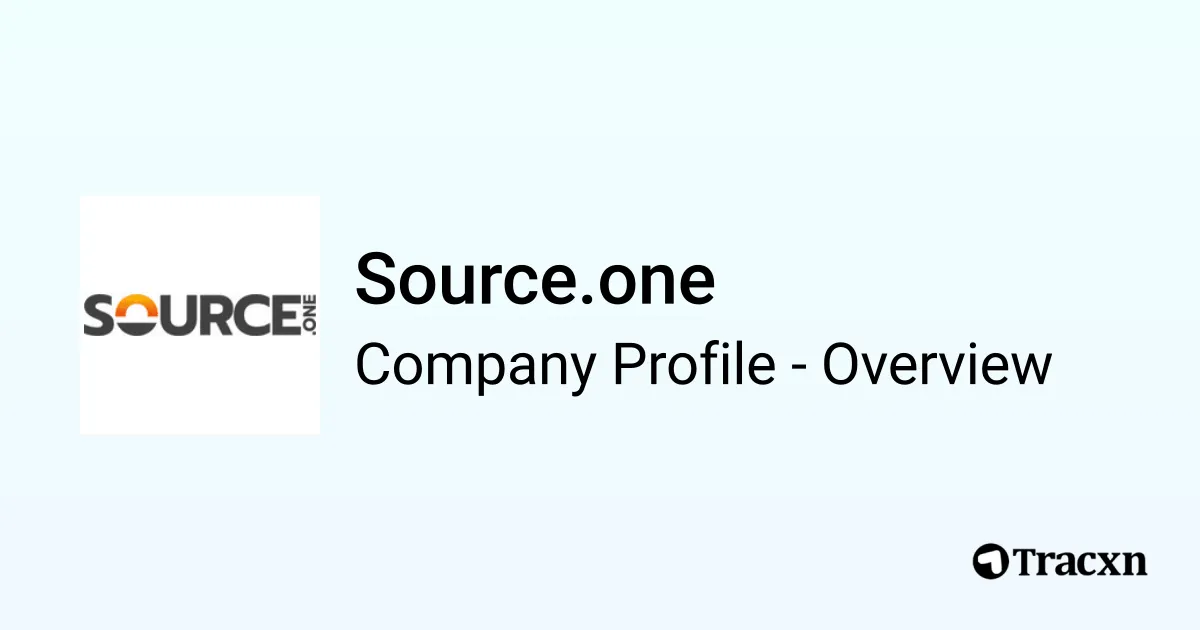 Source.one - 2025 Company Profile, Team, Funding, Competitors ...