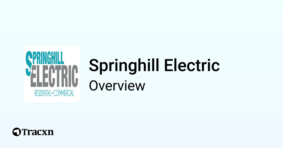 Springhill Electric - Company Profile - Tracxn