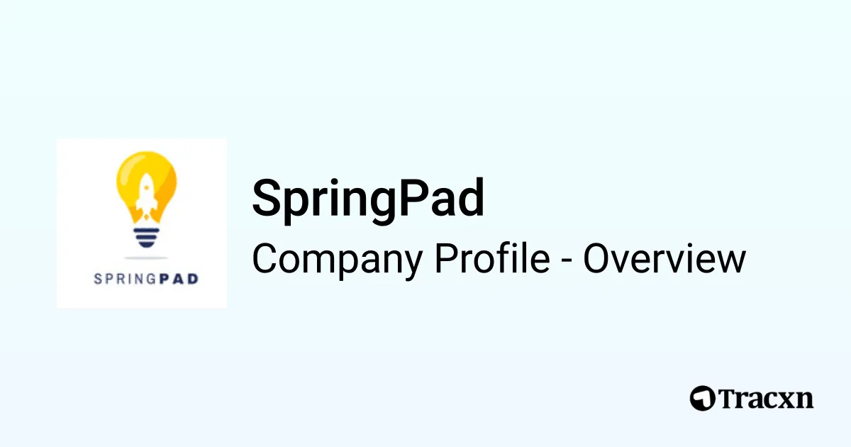 SpringPad - 2026 Company Profile, Team & Competitors - Tracxn