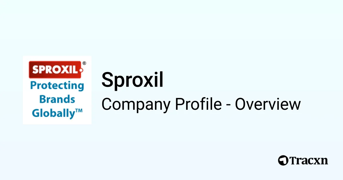 Sproxil - 2026 Company Profile, Team, Funding & Competitors - Tracxn