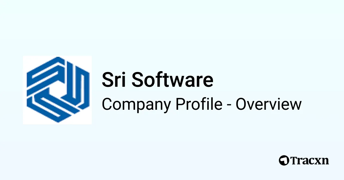 Sri Software - 2025 Company Profile & Competitors - Tracxn