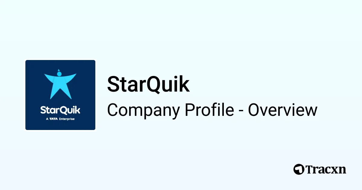 StarQuik - 2025 Company Profile, Team, Competitors & Financials - Tracxn