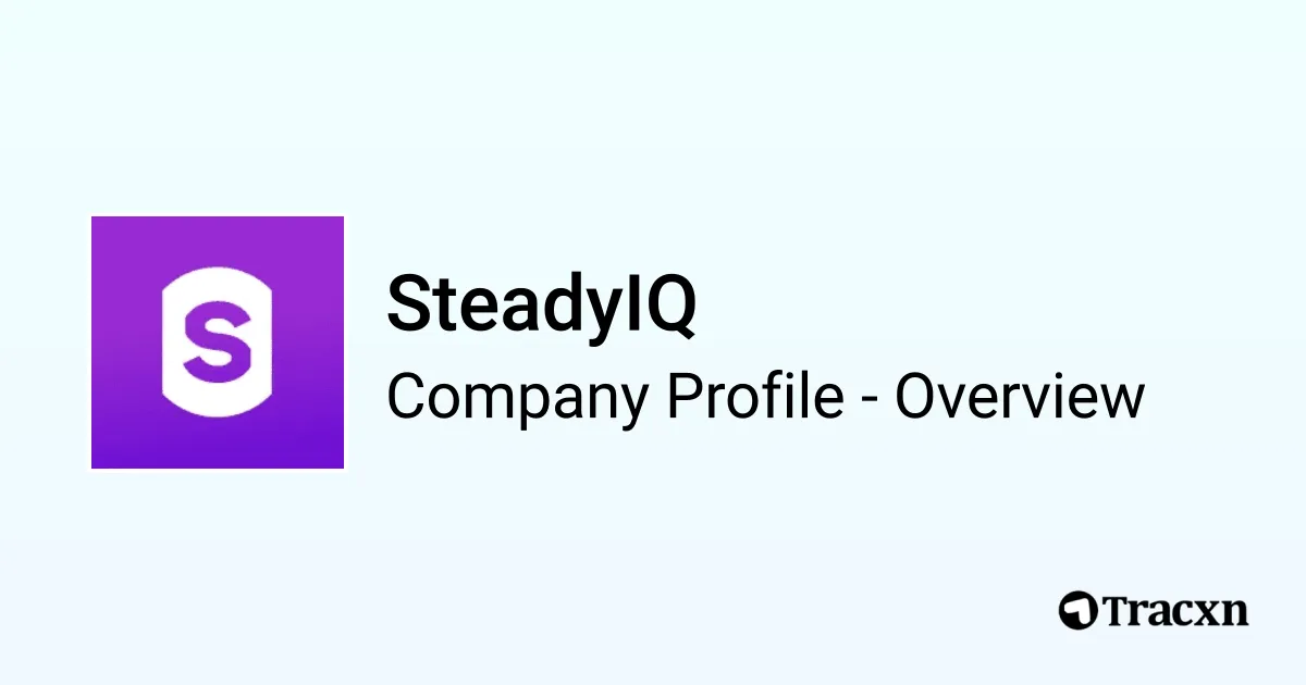 SteadyIQ - 2025 Company Profile, Team, Funding & Competitors - Tracxn