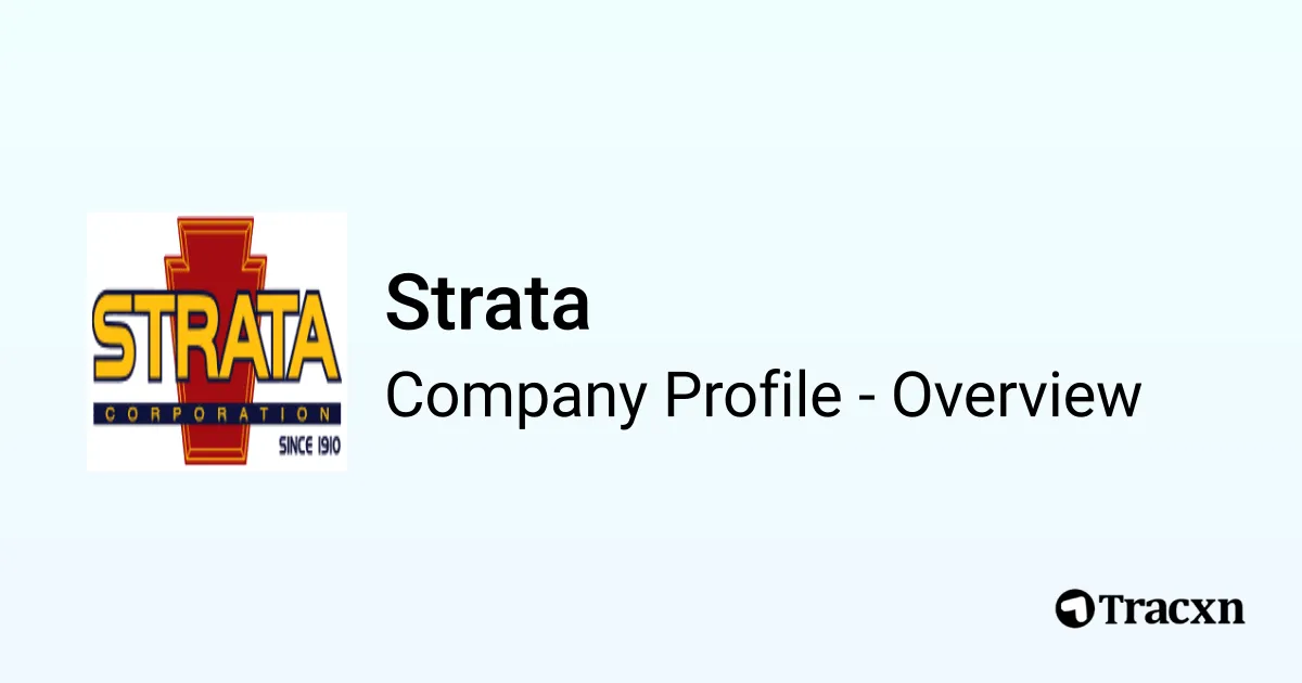 Strata - 2025 Company Profile & Competitors - Tracxn