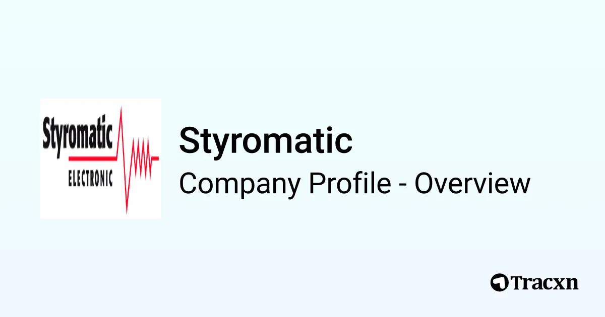 Styromatic - 2026 Company Profile, Team, Funding & Financials - Tracxn