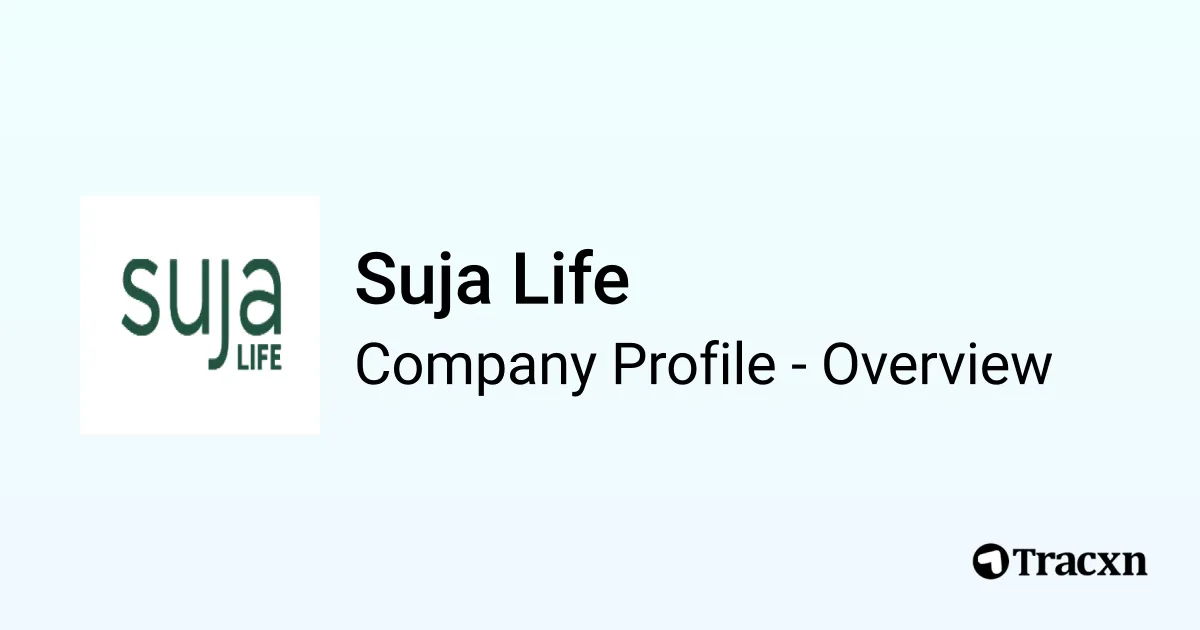 Suja Life - 2025 Company Profile, Funding & Competitors - Tracxn