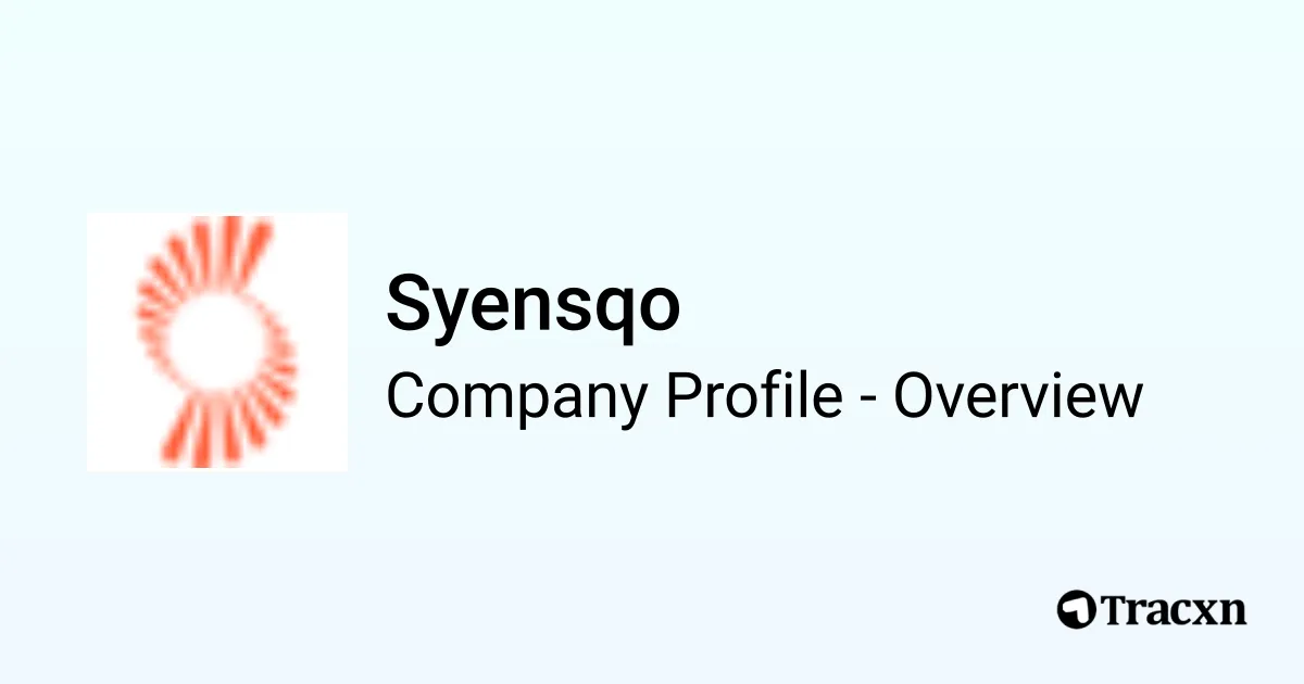 Syensqo - 2026 Company Profile, Team, Funding & Competitors - Tracxn
