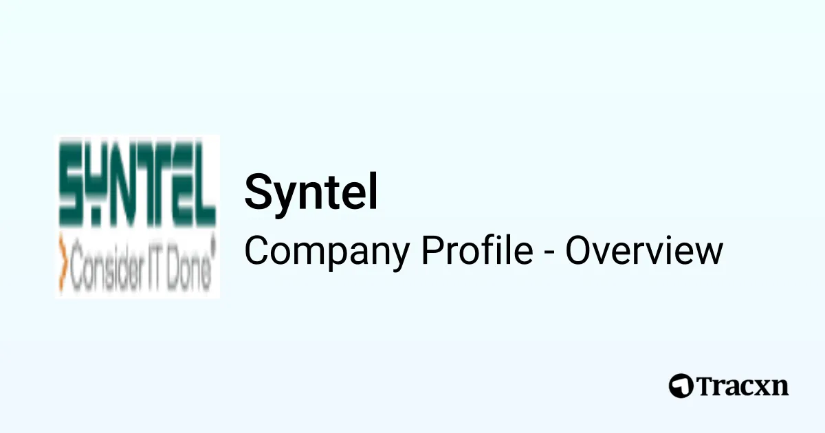 Syntel - 2026 Company Profile & Competitors - Tracxn