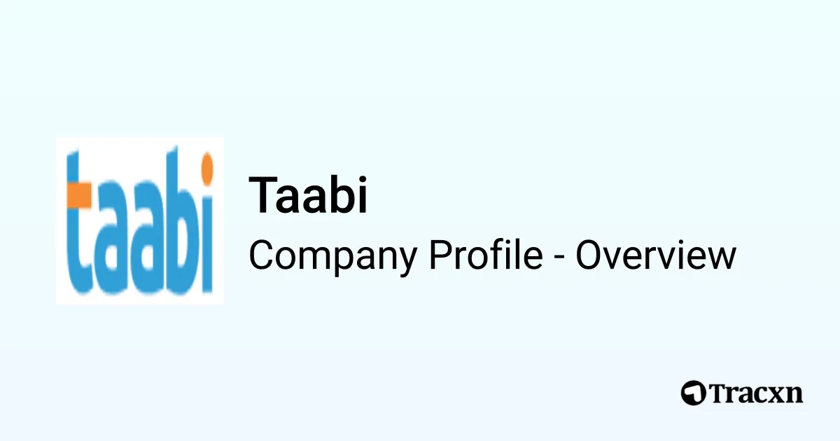 Taabi - 2025 Company Profile, Team, Competitors & Financials - Tracxn