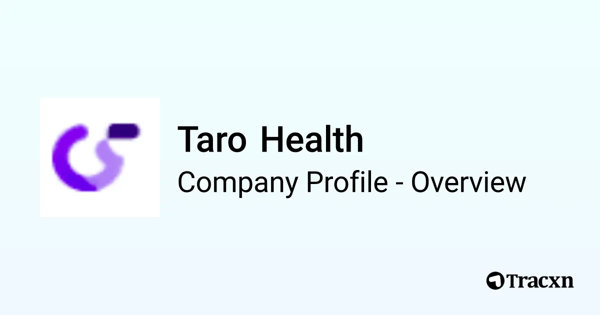Taro Health - 2025 Company Profile, Team, Funding & Competitors - Tracxn