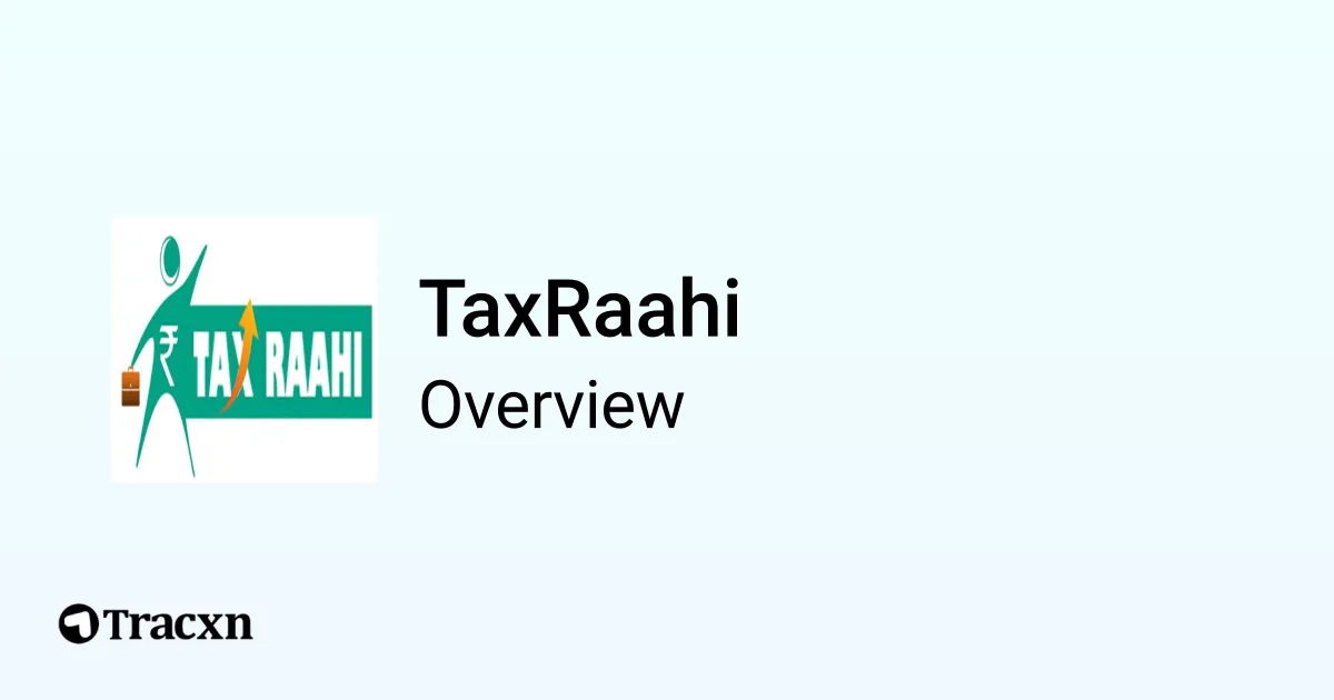TaxRaahi - Company Profile - Tracxn