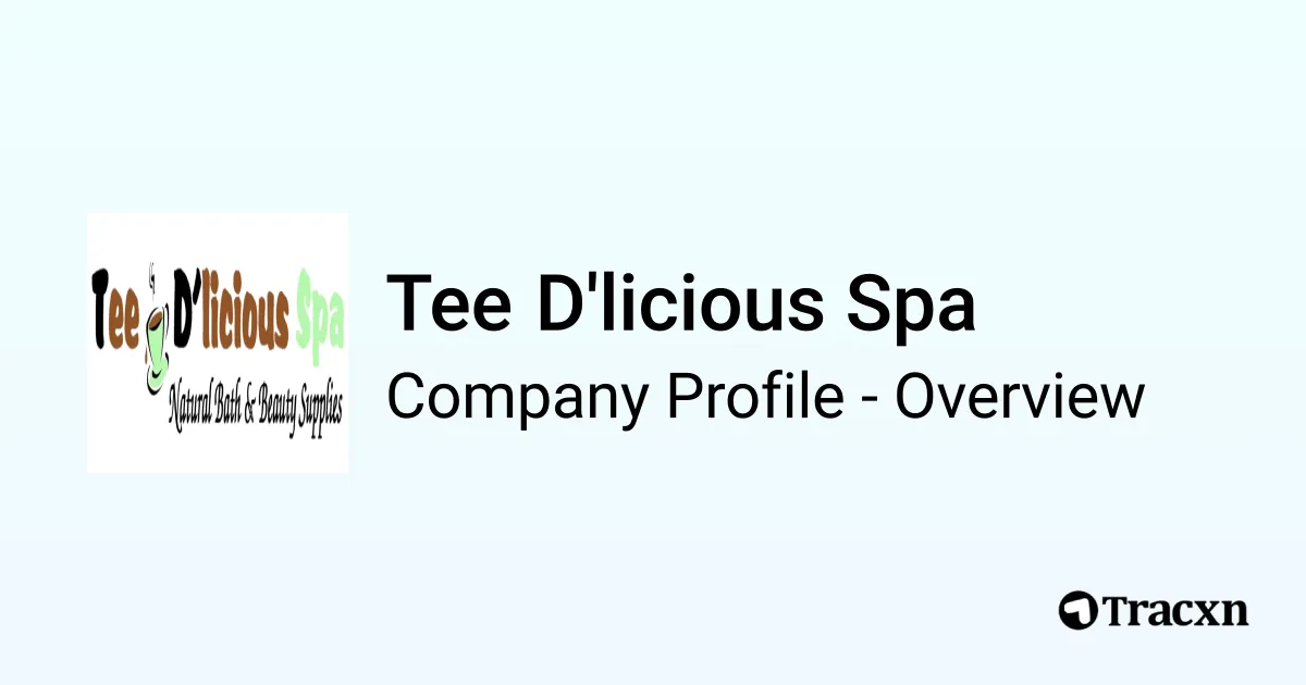 Tee D'licious Spa - 2025 Company Profile - Tracxn