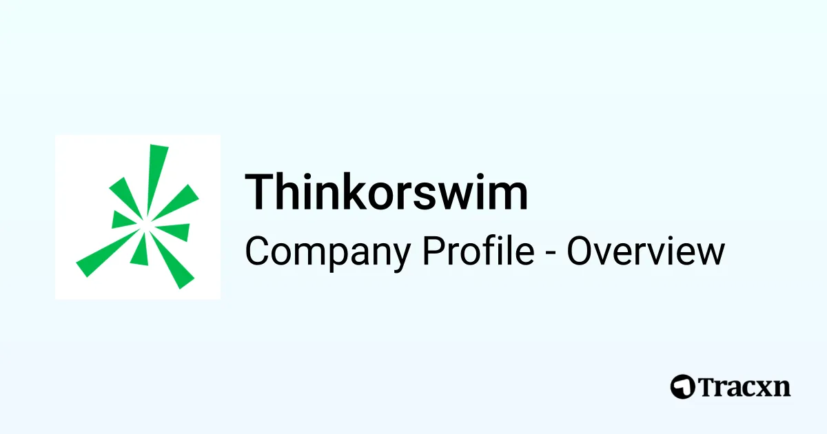 Thinkorswim - 2026 Company Profile, Funding & Competitors - Tracxn