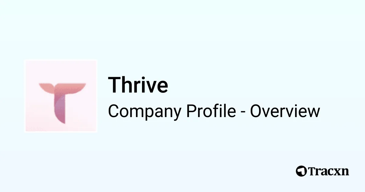Thrive - 2025 Company Profile, Team, Funding & Competitors - Tracxn