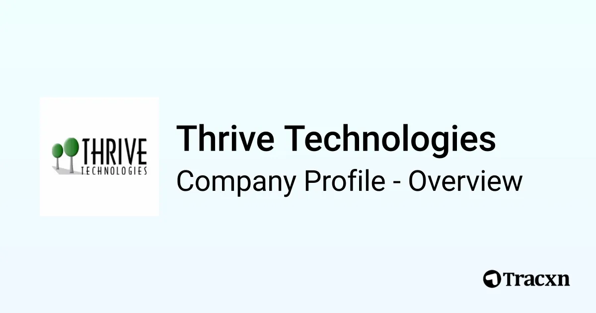 Thrive Technologies - 2025 Company Profile & Competitors - Tracxn
