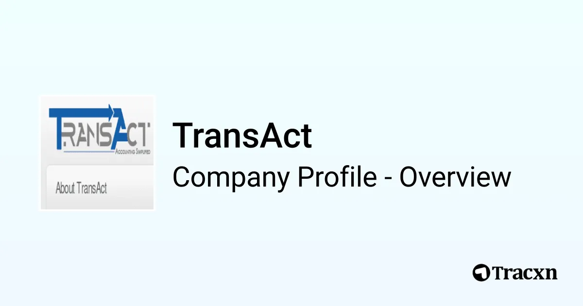 TransAct - 2025 Company Profile, Team & Competitors - Tracxn
