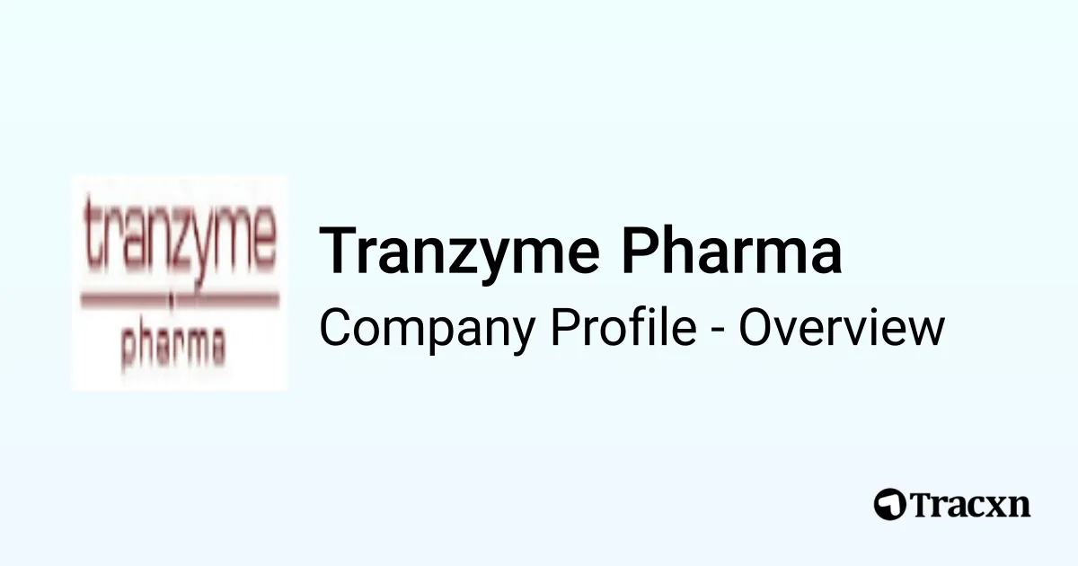 Tranzyme Pharma - 2025 Company Profile, Funding & Competitors - Tracxn