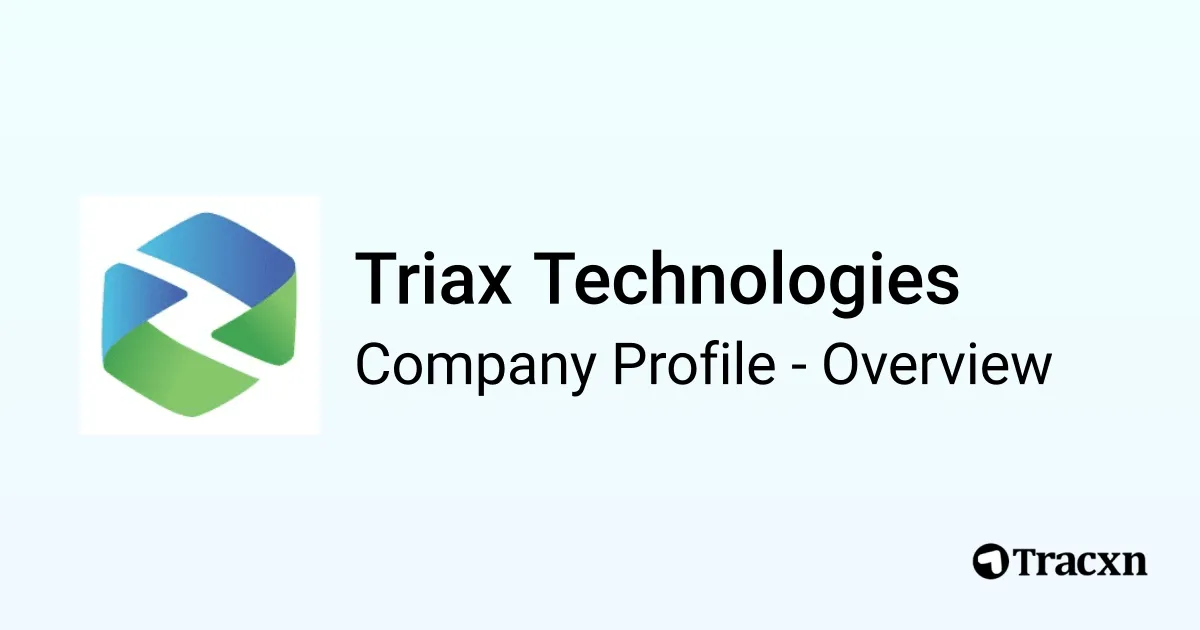 Triax Technologies - 2025 Company Profile, Team, Funding & Competitors ...