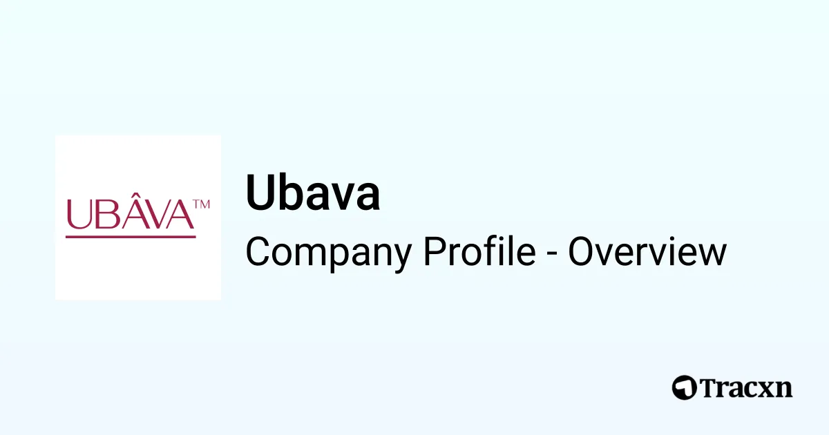 Ubava - 2025 Company Profile & Competitors - Tracxn