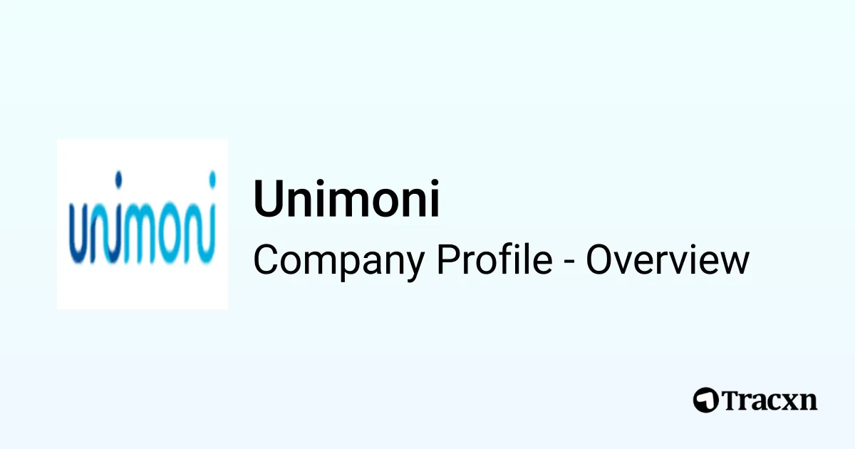 Unimoni - 2026 Company Profile, Team, Competitors & Financials - Tracxn