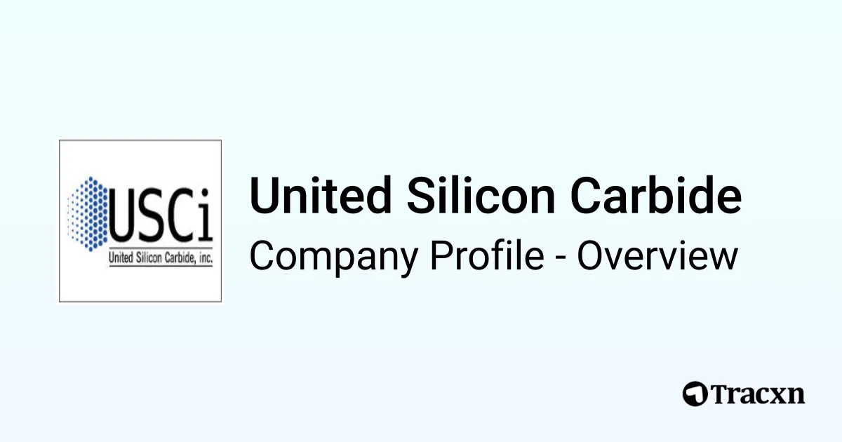 United Silicon Carbide - 2026 Company Profile & Funding - Tracxn