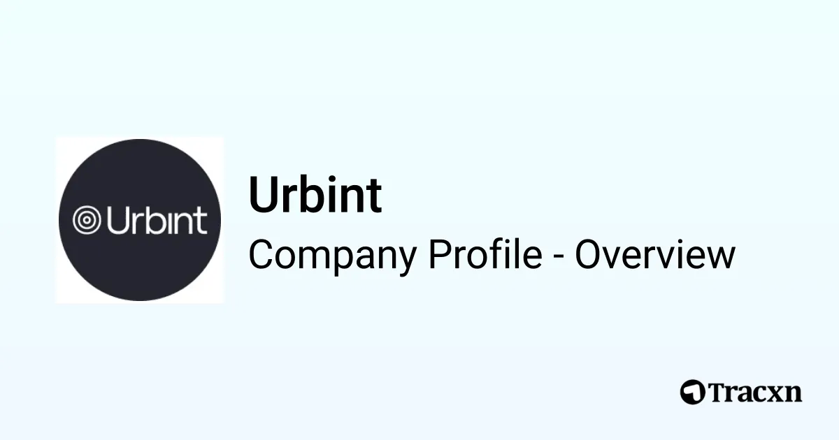 Urbint - 2025 Company Profile, Team, Funding & Competitors - Tracxn