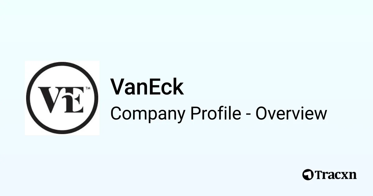 VanEck - 2025 Company Profile, Team, Funding, Competitors & Financials ...