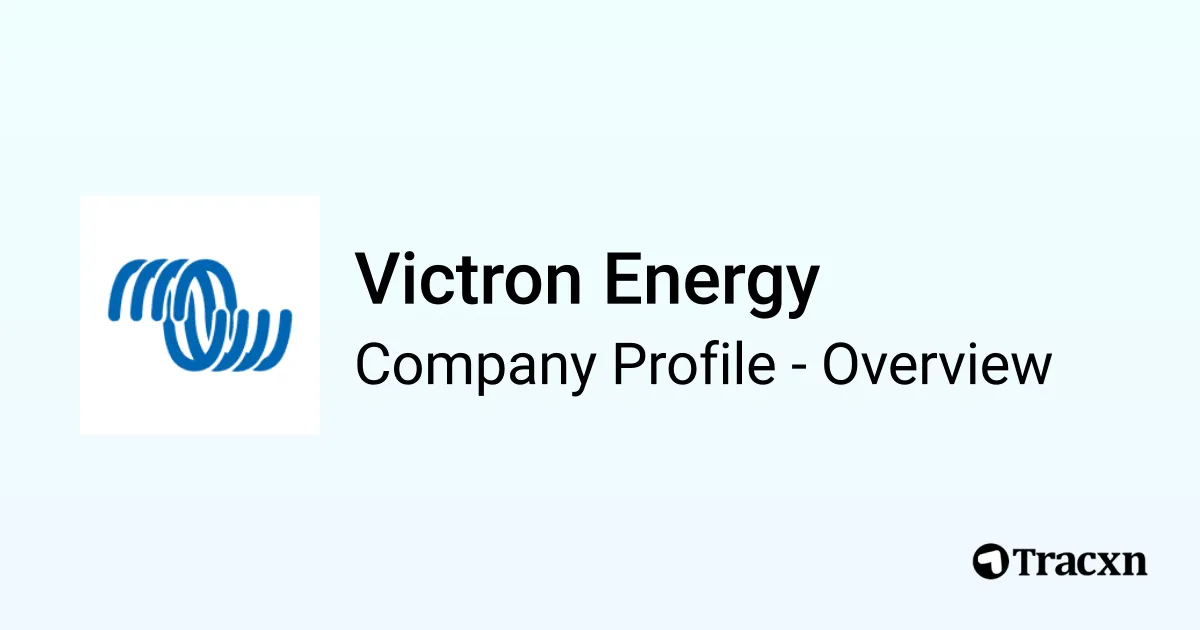 Victron Energy - 2025 Company Profile & Competitors - Tracxn