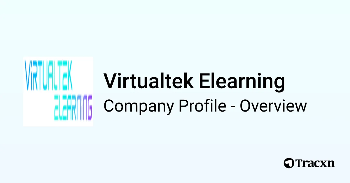Virtualtek Elearning - 2025 Company Profile & Competitors - Tracxn