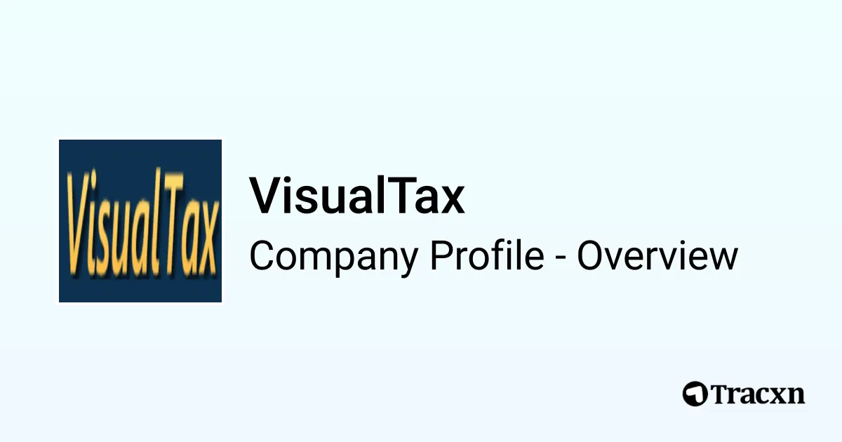 VisualTax - 2026 Company Profile & Competitors - Tracxn