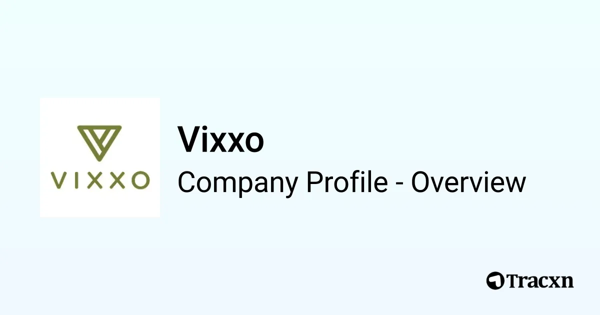 Vixxo - 2026 Company Profile, Funding & Competitors - Tracxn