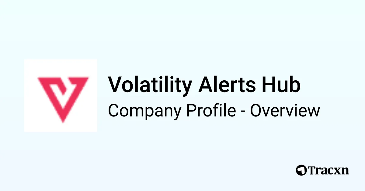 Volatility Alerts Hub - 2025 Company Profile & Competitors - Tracxn