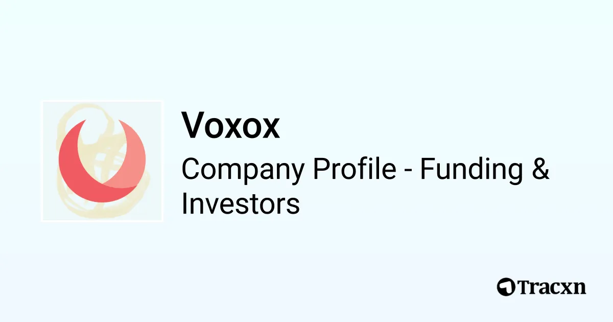 Voxox - 2025 Funding Rounds & List of Investors - Tracxn