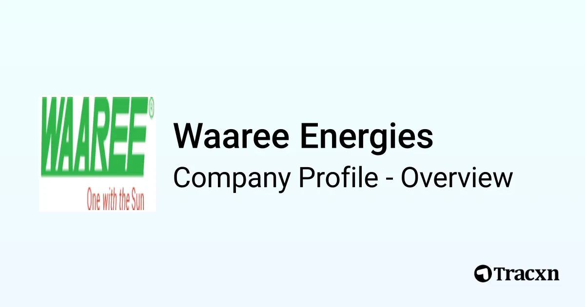 Waaree Energies - 2025 Company Profile, Team, Funding, Competitors ...