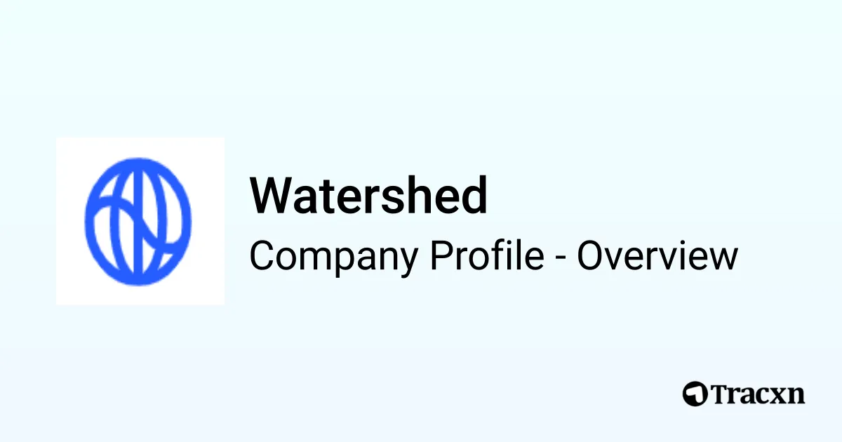 Watershed - 2026 Company Profile, Team, Funding & Competitors - Tracxn