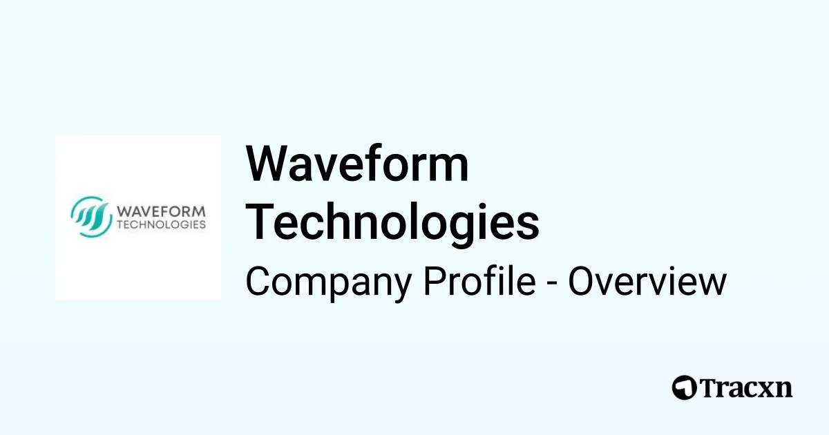 Waveform Technologies - 2025 Company Profile & Competitors - Tracxn