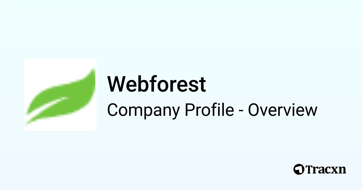 Webforest - 2025 Company Profile & Competitors - Tracxn