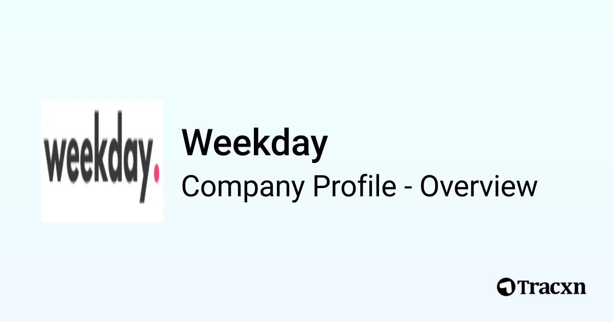 Weekday - 2025 Company Profile, Team, Funding, Competitors & Financials ...