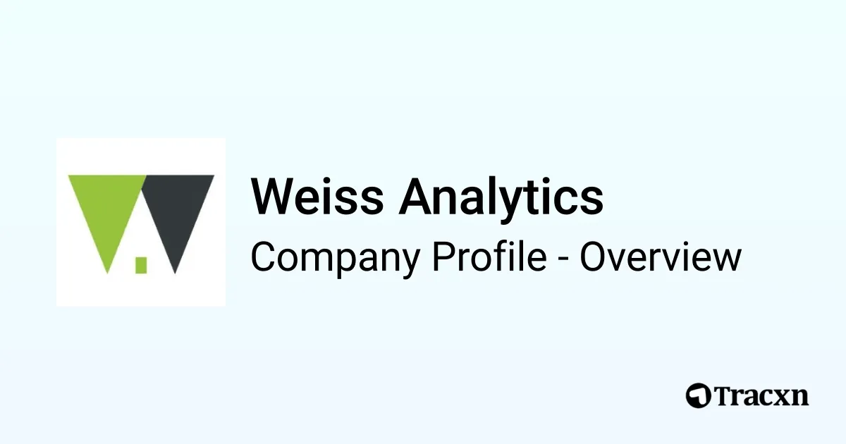 Weiss Analytics - 2025 Company Profile, Team, Funding & Competitors ...