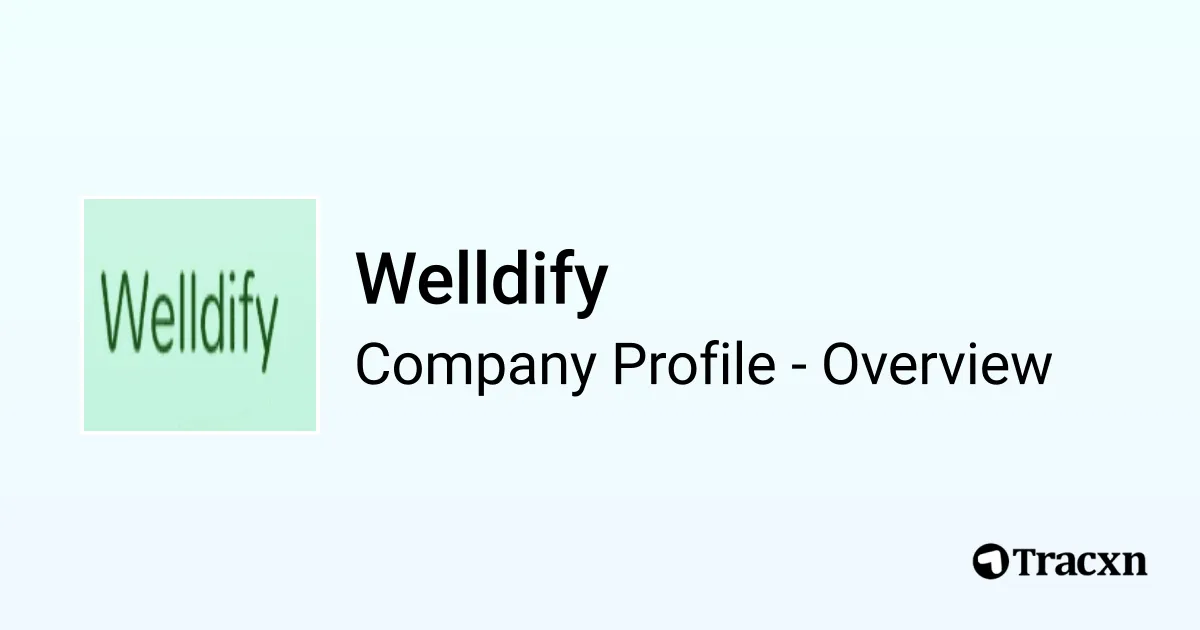 Welldify - 2025 Company Profile, Team & Competitors - Tracxn