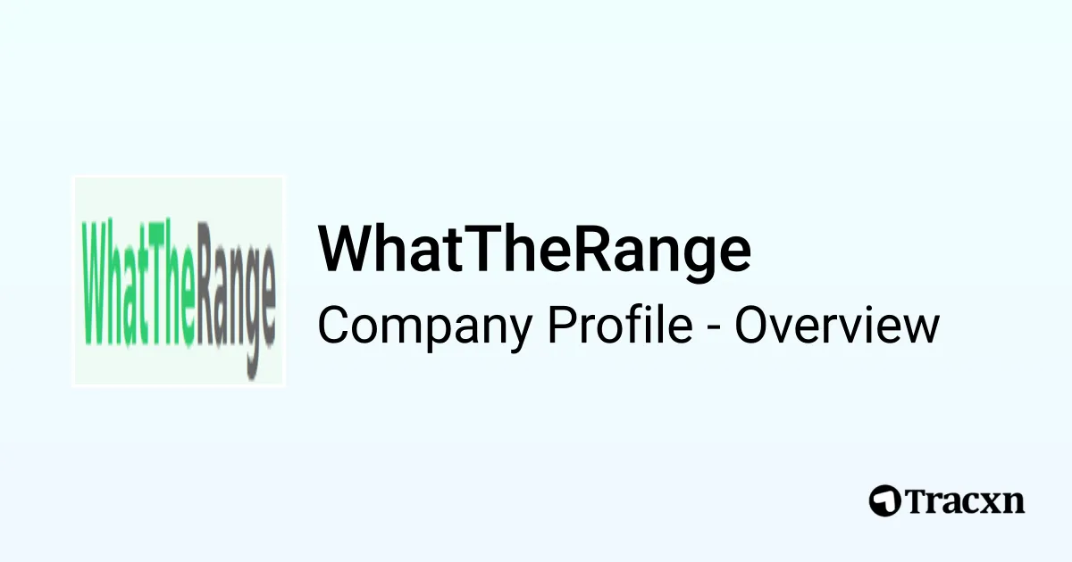 WhatTheRange - 2026 Company Profile & Competitors - Tracxn