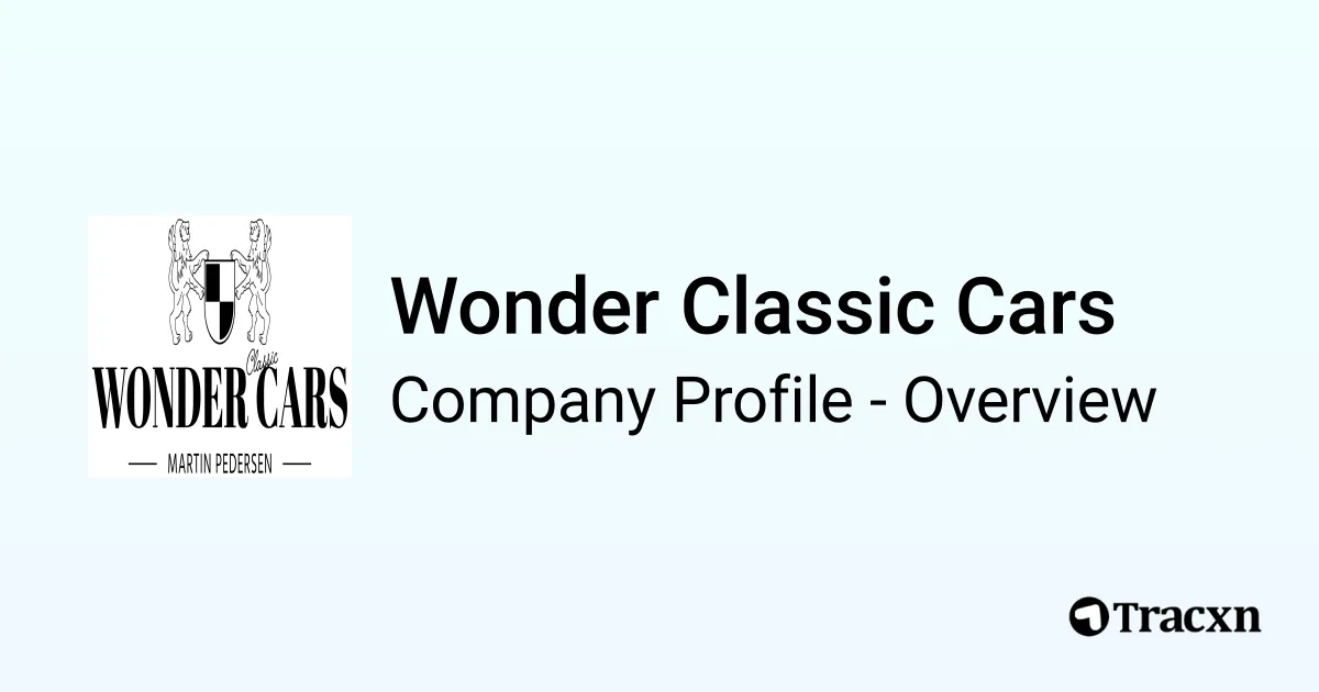 Wonder Classic Cars - 2025 Company Profile - Tracxn