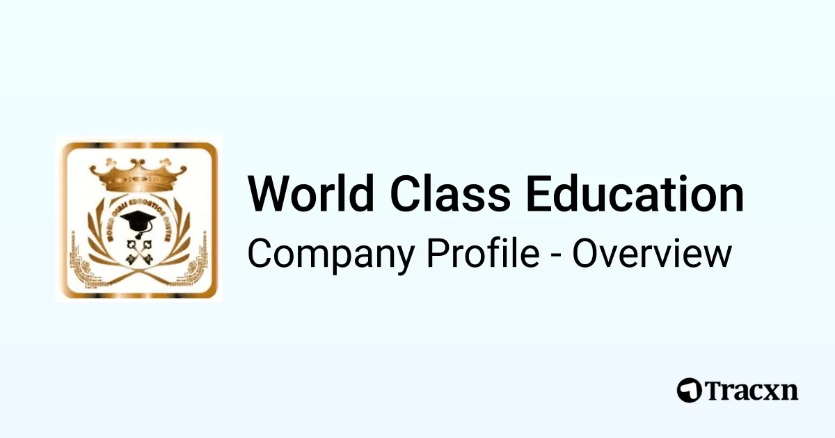 World Class Education - 2025 Company Profile & Competitors - Tracxn