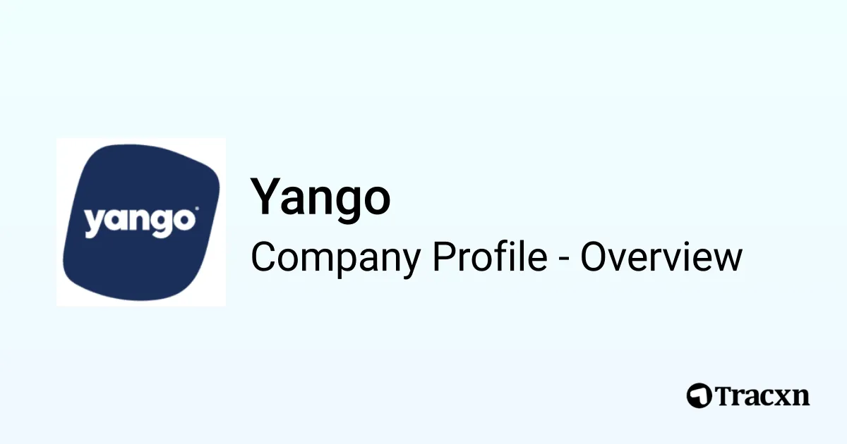 Yango - 2026 Company Profile, Team & Competitors - Tracxn