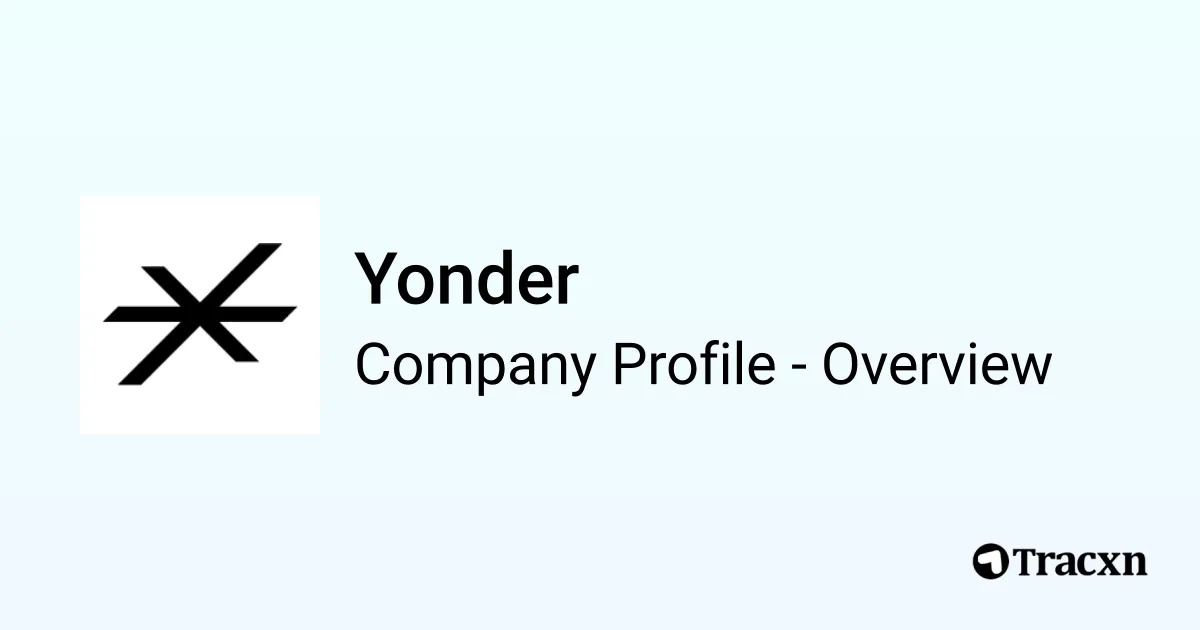 Yonder - 2025 Company Profile, Team, Funding & Competitors - Tracxn